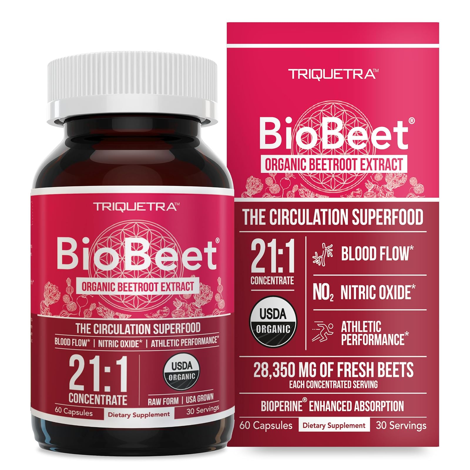 BioBeet vitamin b complex capsules