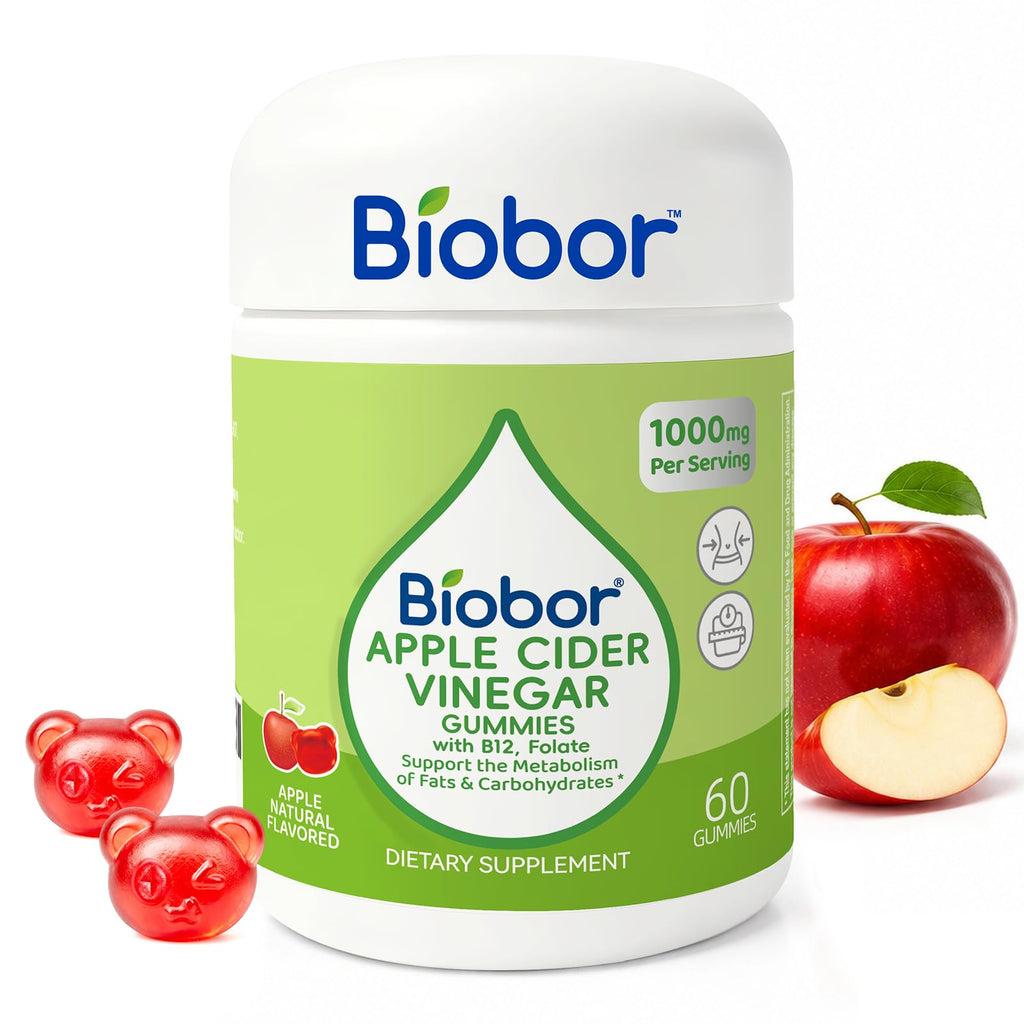 Biobor apple cider vinegar gummies for digestion
