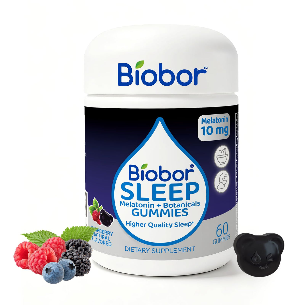 Biobor melatonin gummies for restful sleep