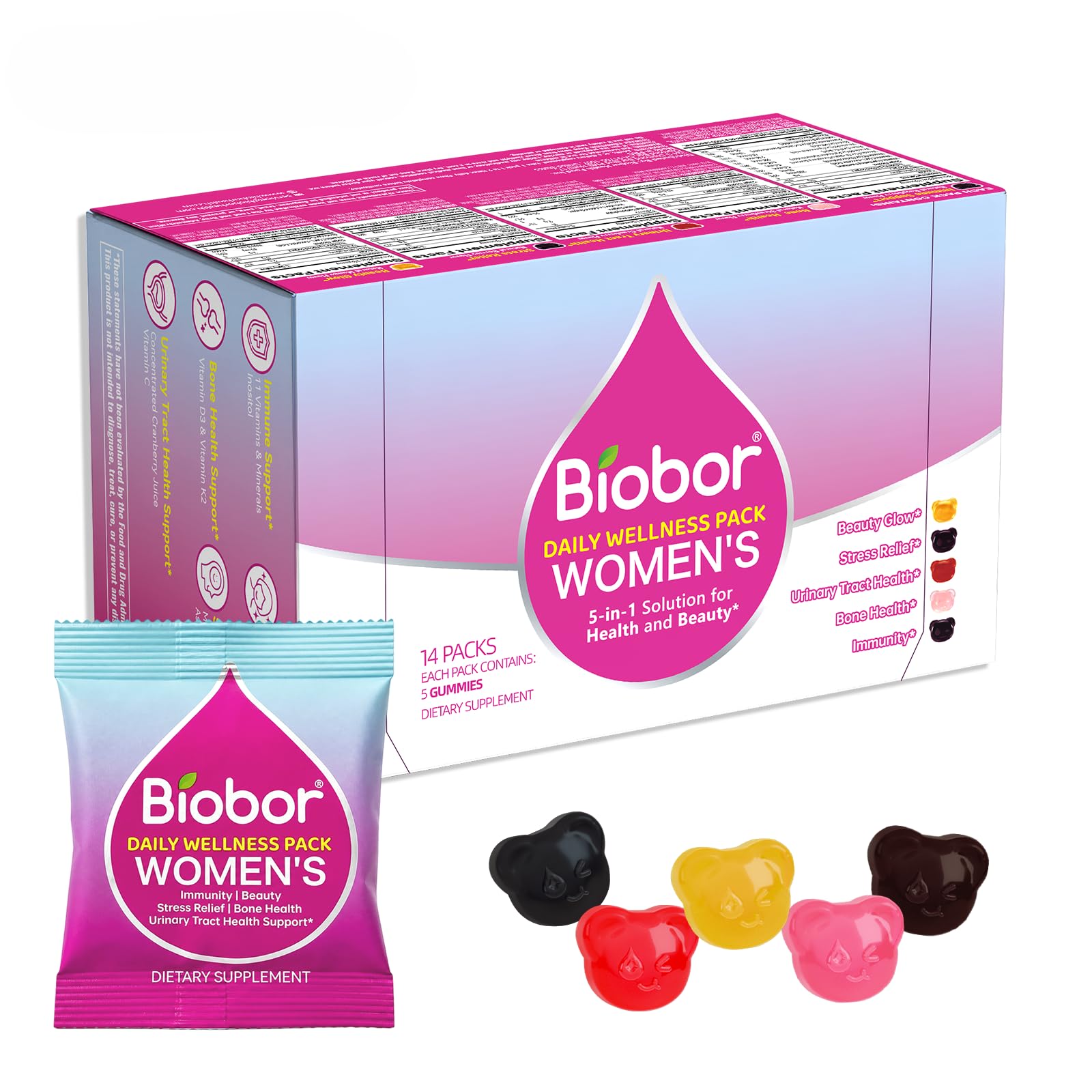 Biobor women's multivitamin gummies