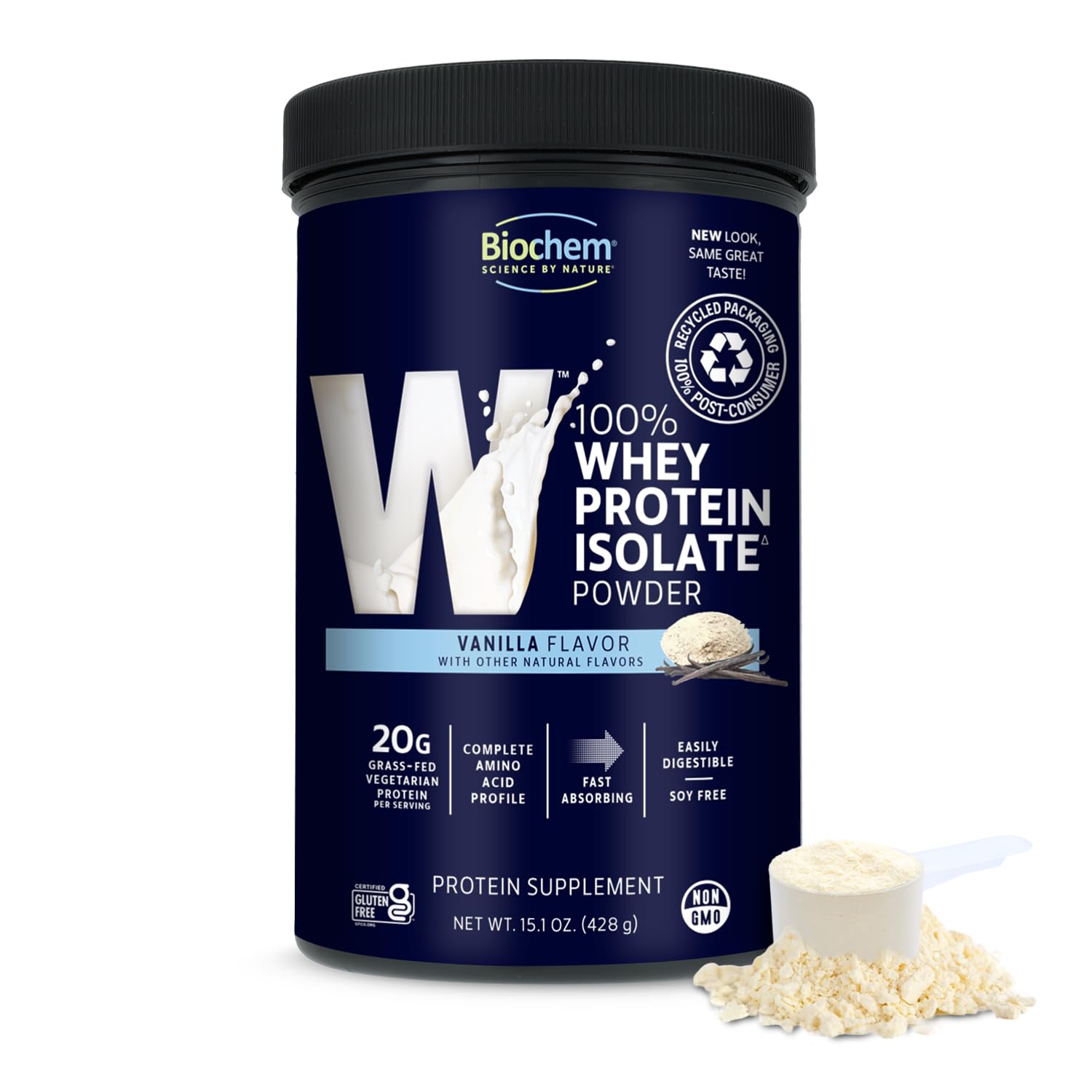 Biochem whey protein isolate vanilla