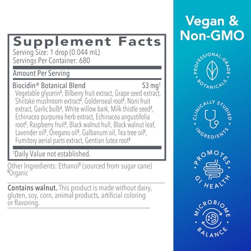 Biocidin for balanced gut flora