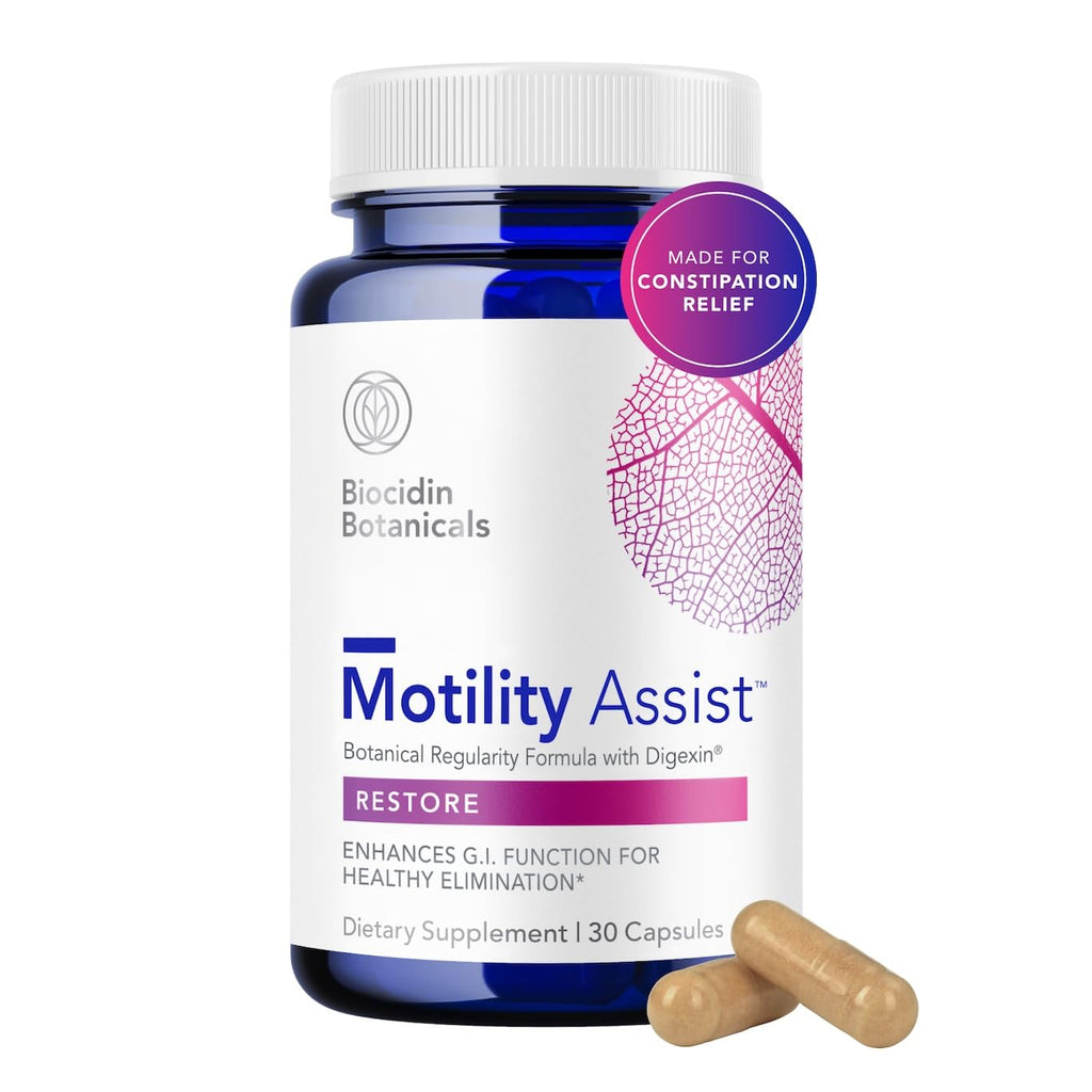 Biocidin gut health supplement capsules