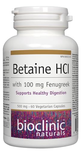 Bioclinic Naturals Betaine HCL benefits