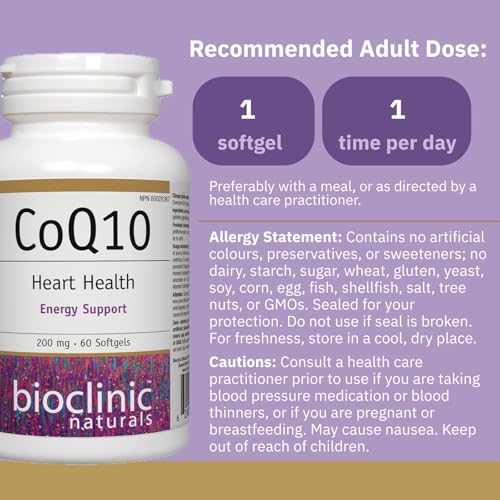 Bioclinic Naturals CoQ10 antioxidant support