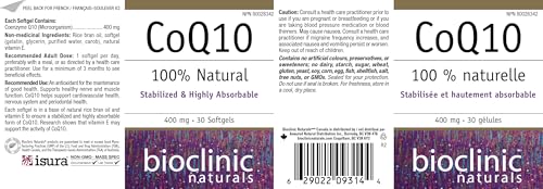 Bioclinic Naturals CoQ10 for healthy aging