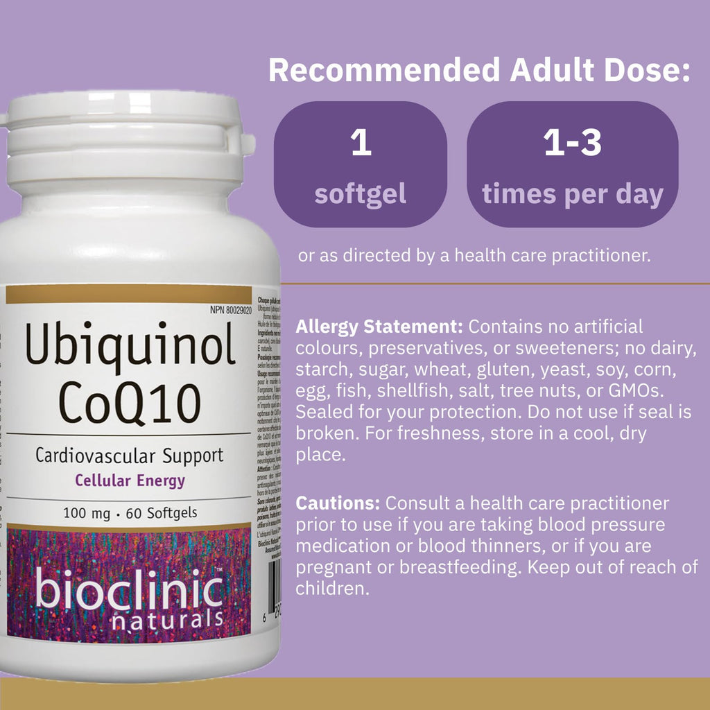 Bioclinic Naturals coq10 softgels