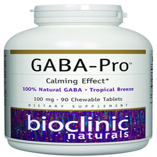 Bioclinic Naturals GABA chewable tablets