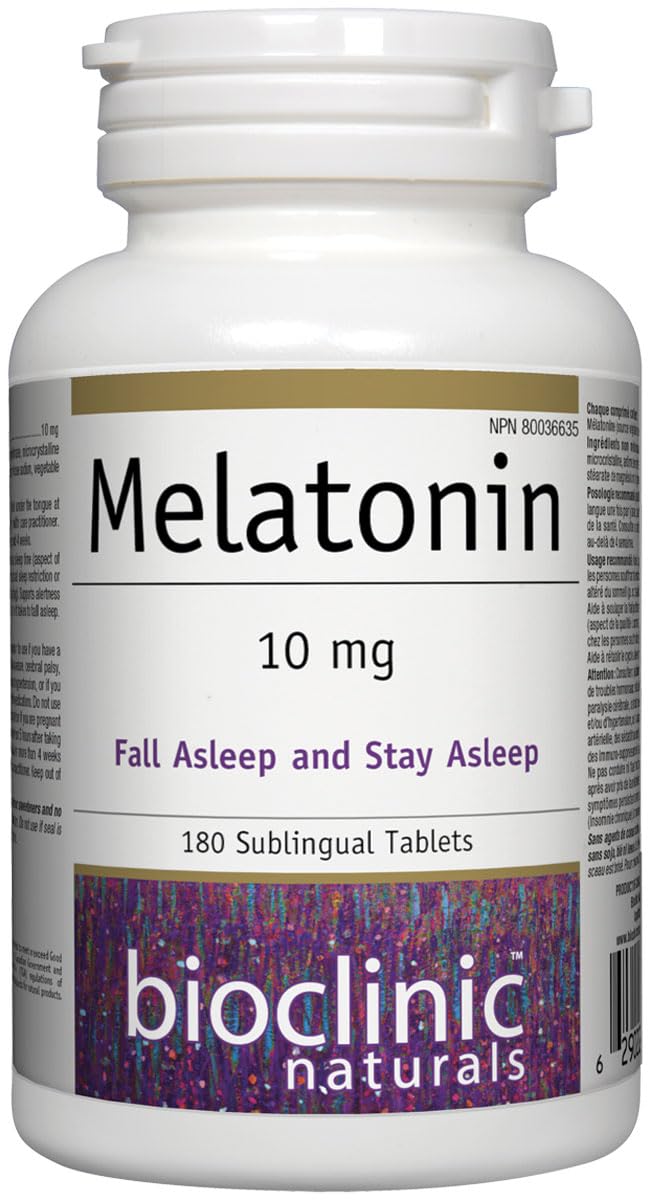 Bioclinic Naturals melatonin for restful sleep