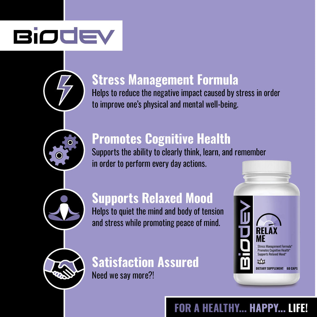 BIODEV Relax Me benefits
