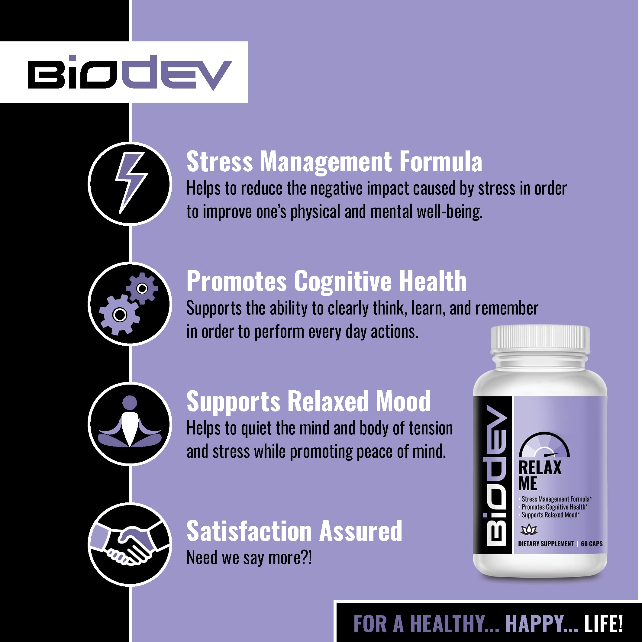 BIODEV Relax Me benefits