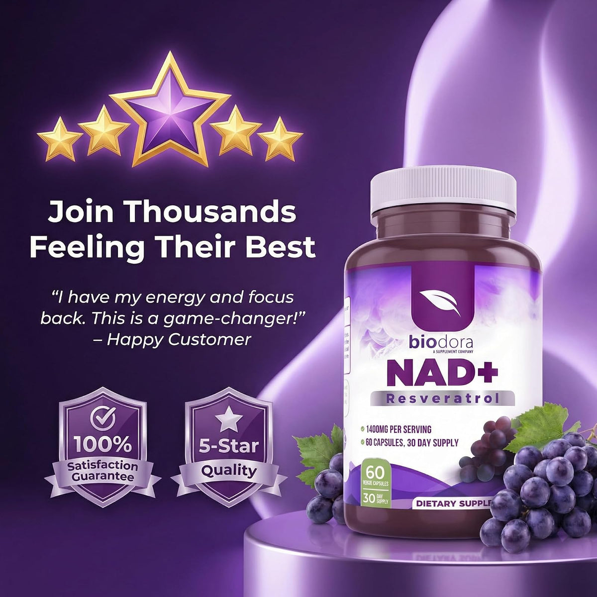 Biodora antioxidant for cellular health