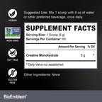 BioEmblem creatine for strength training