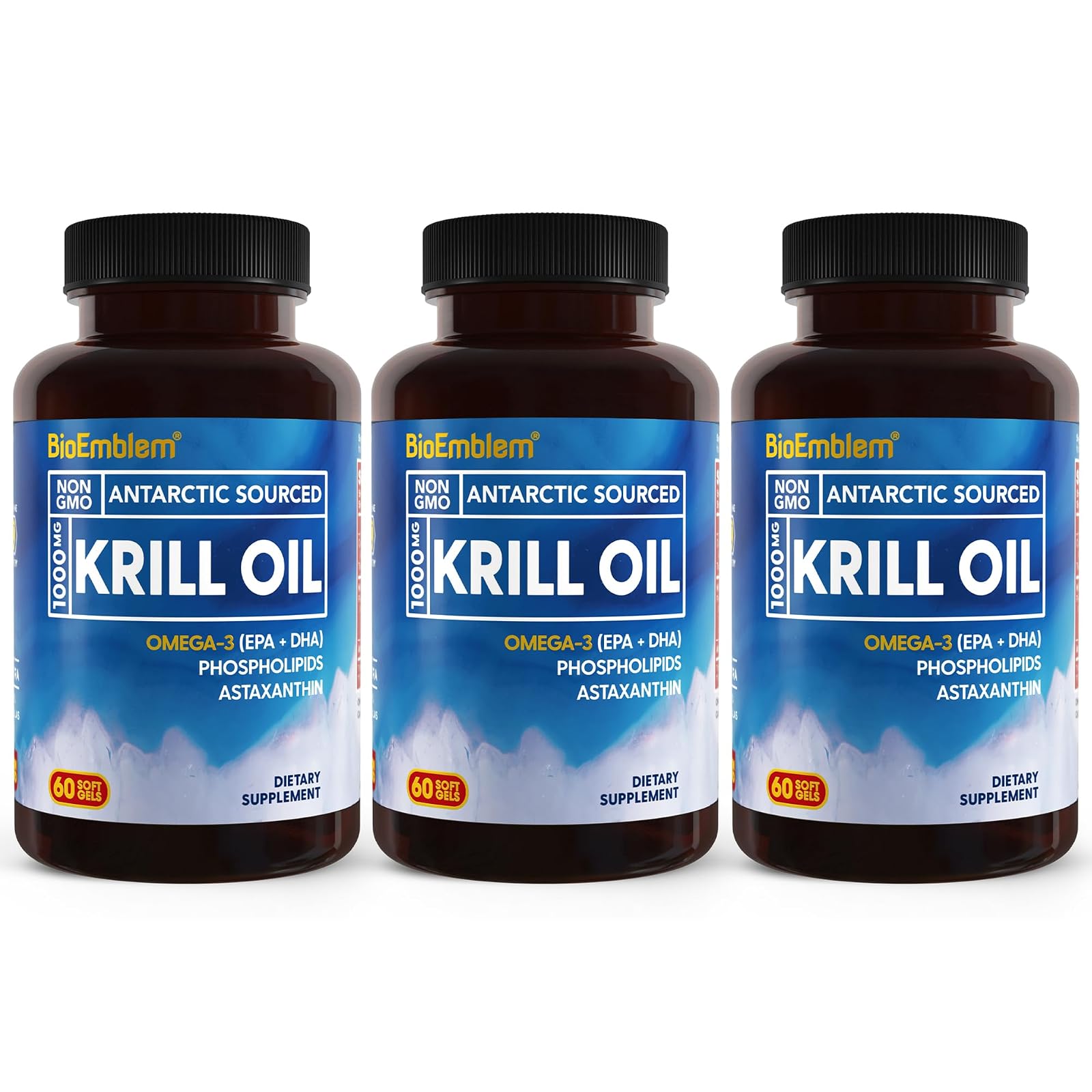BioEmblem krill oil softgels