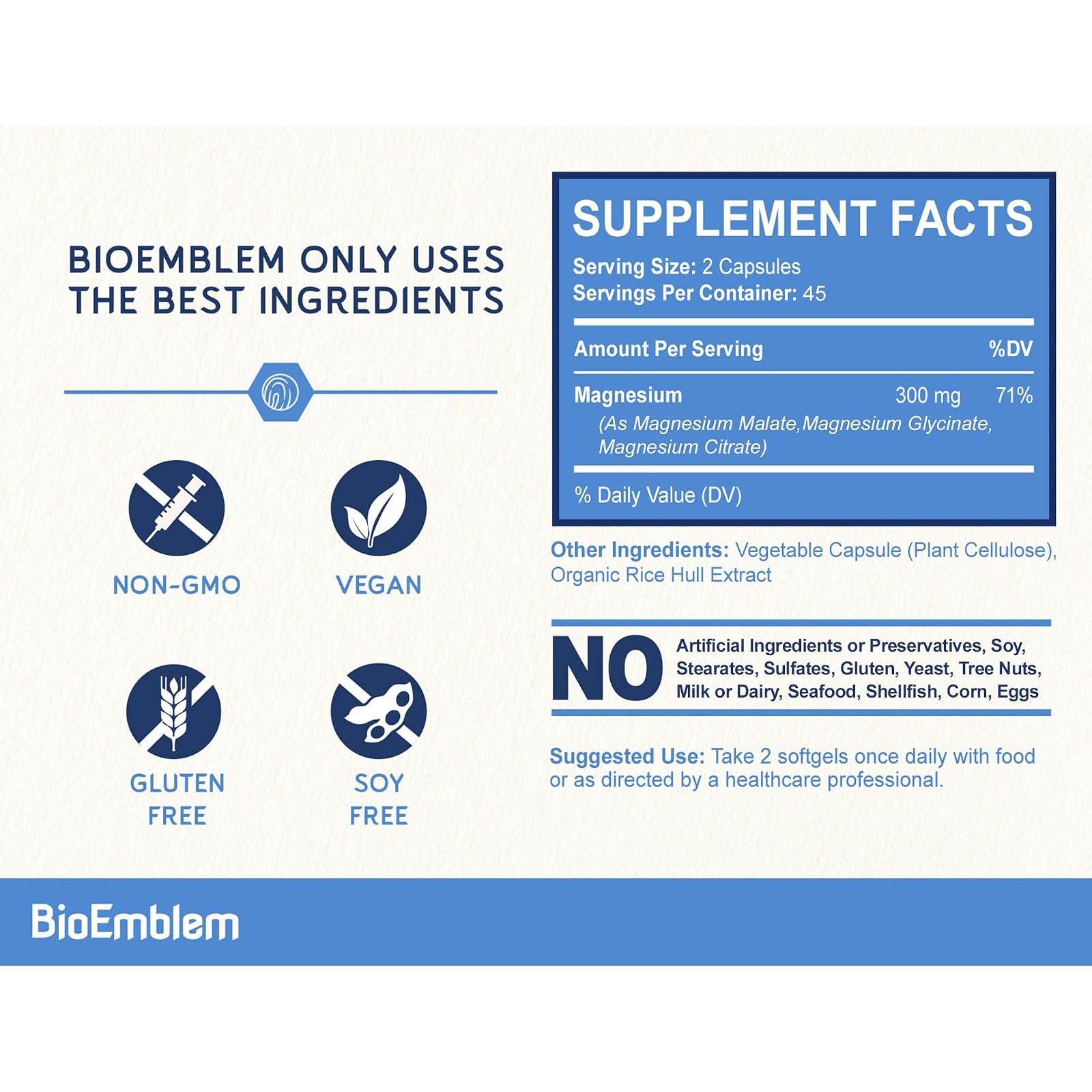 BioEmblem magnesium for muscle recovery