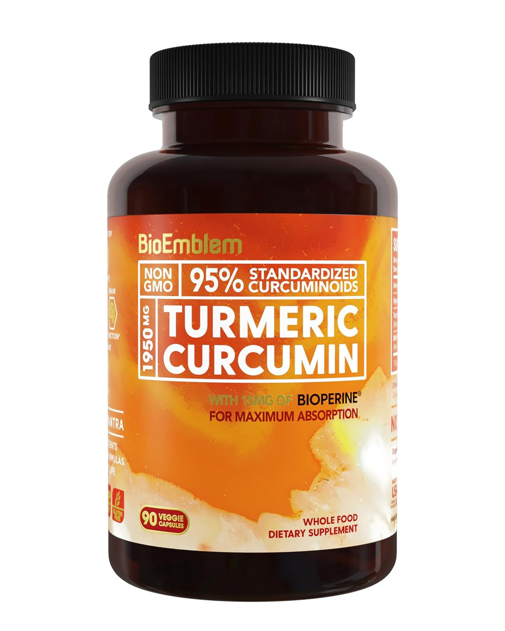 BioEmblem turmeric curcumin health benefits