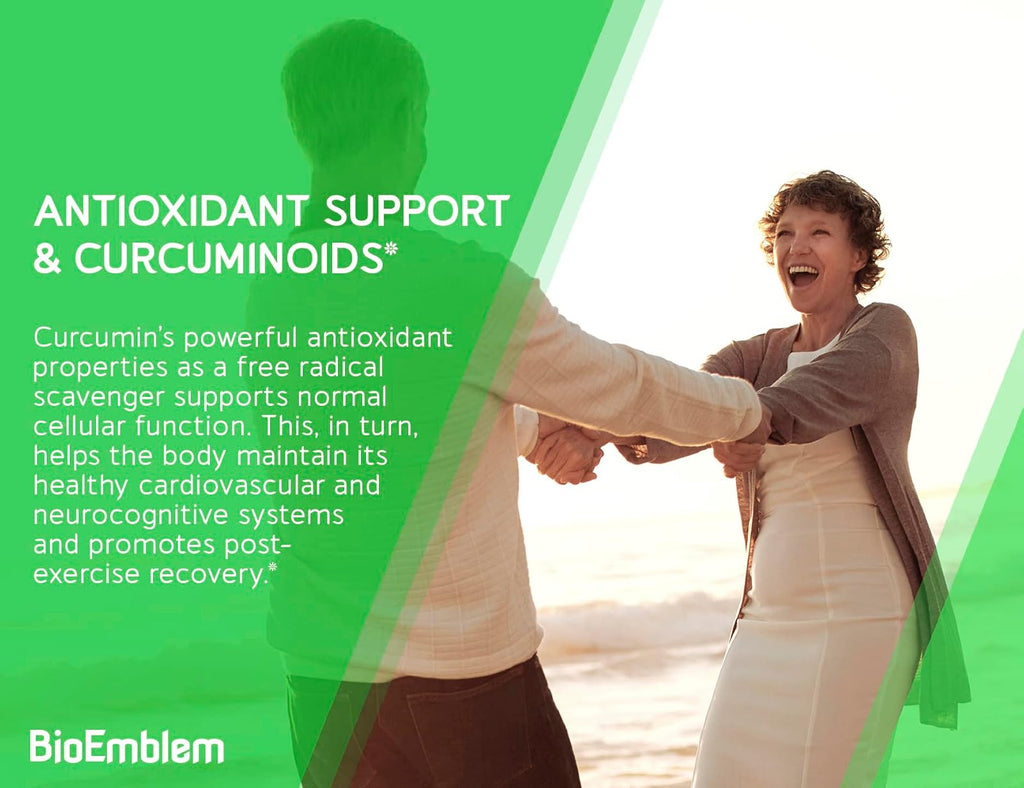 BioEmblem turmeric curcumin immune support