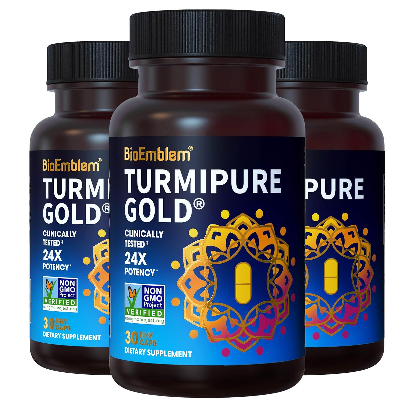 BioEmblem turmeric curcumin supplement benefits