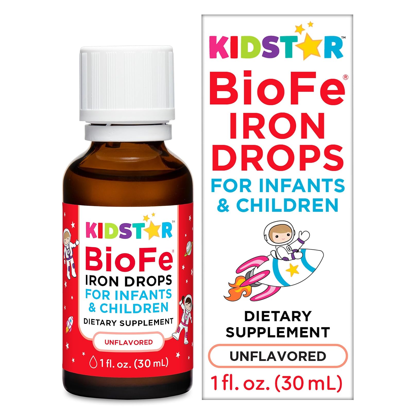 BioFe Pure Iron Drops for energy