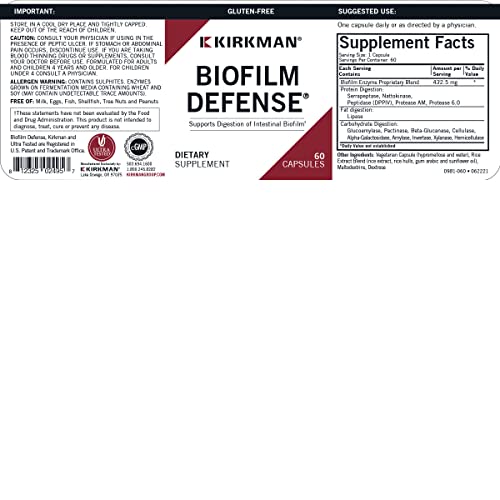 Biofilm Defense with lipase benefits