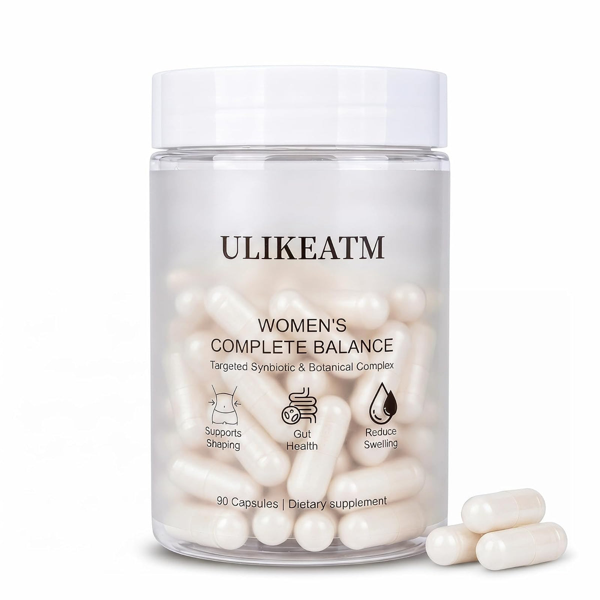 Biofilm probiotic capsules for gut health