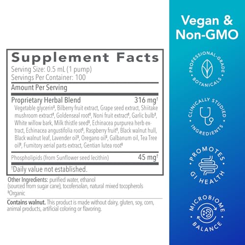 biofilm support with liposomal formula