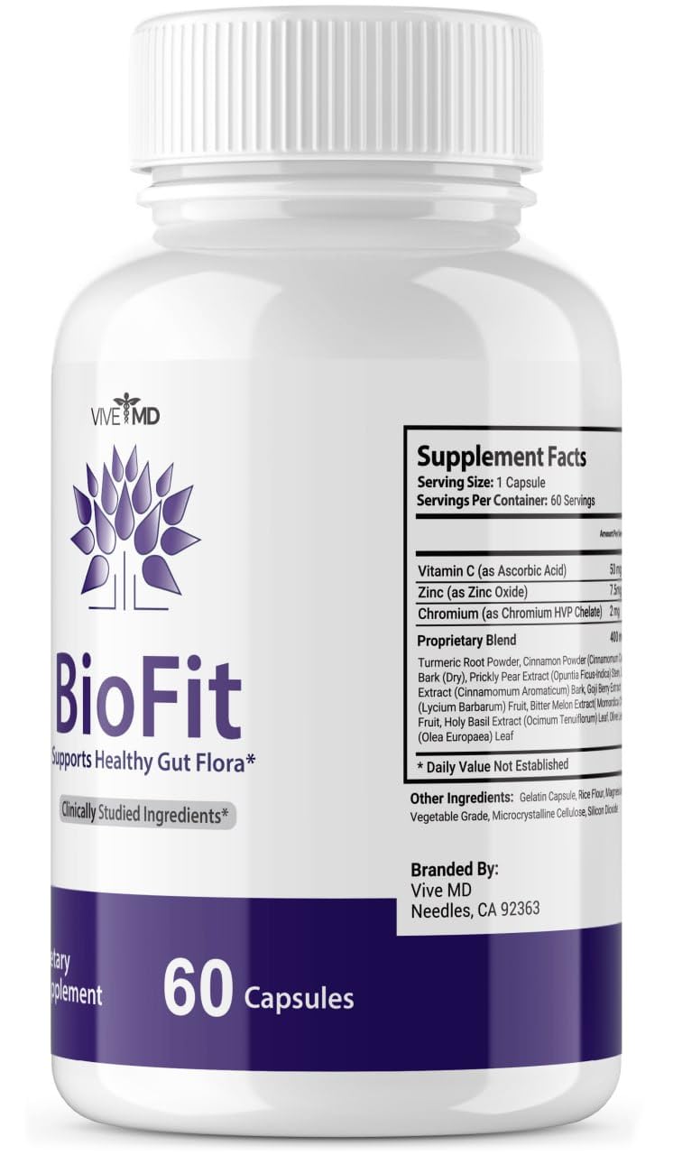 BioFit supplement with zinc and chromium