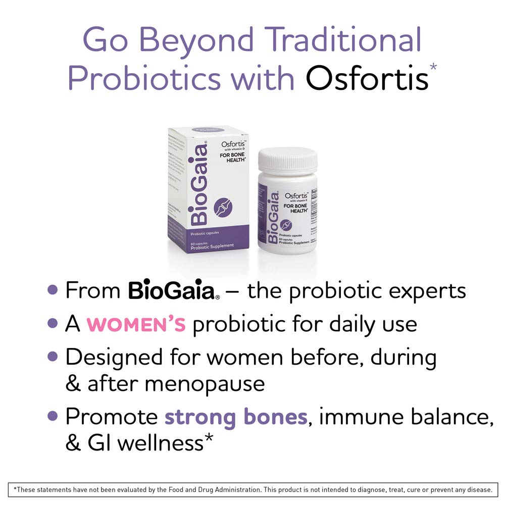 BioGaia Osfortis probiotic benefits
