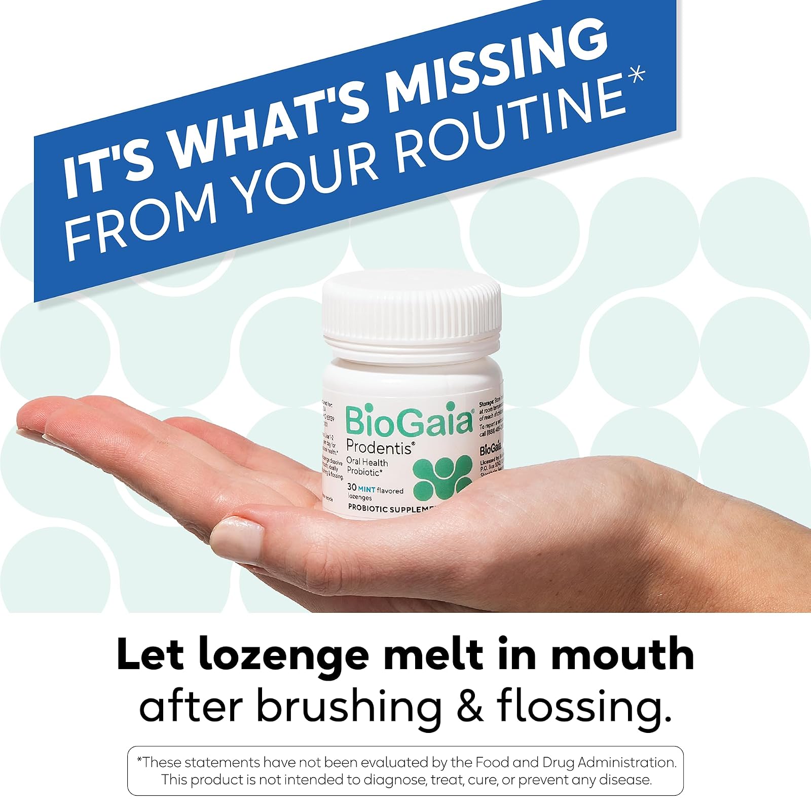 BioGaia probiotics for overall wellness