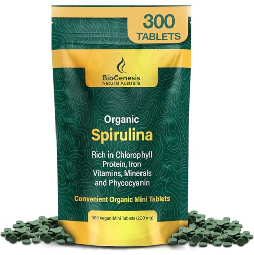 Biogenesis chlorella spirulina tablets