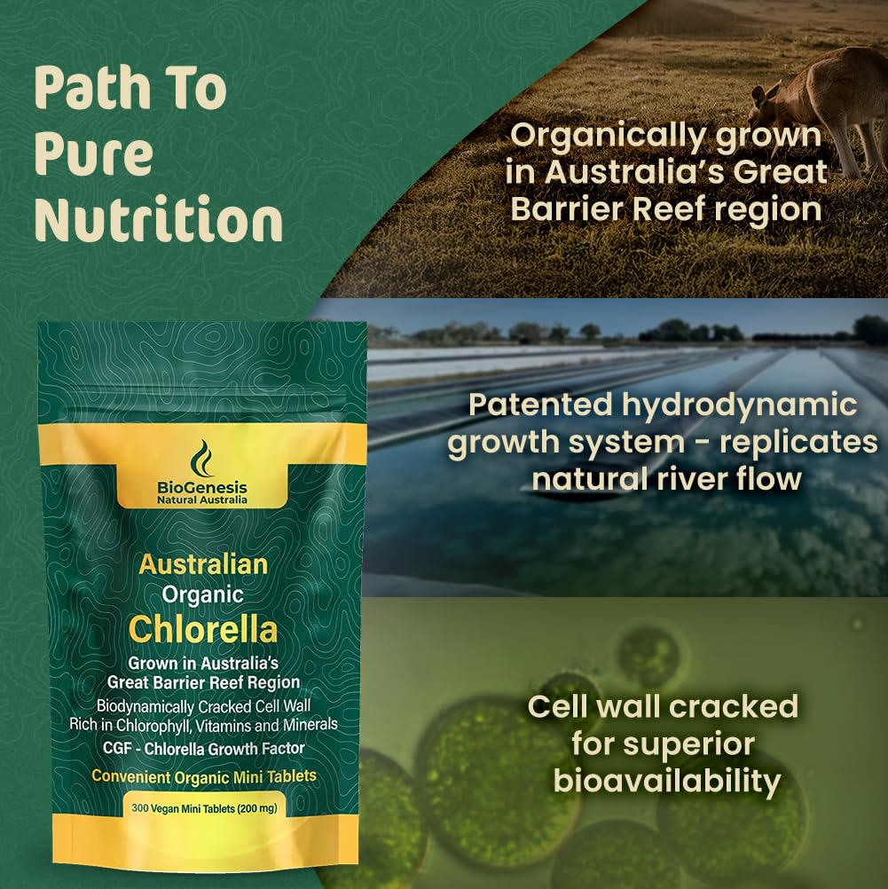 Biogenesis superfood chlorella benefits