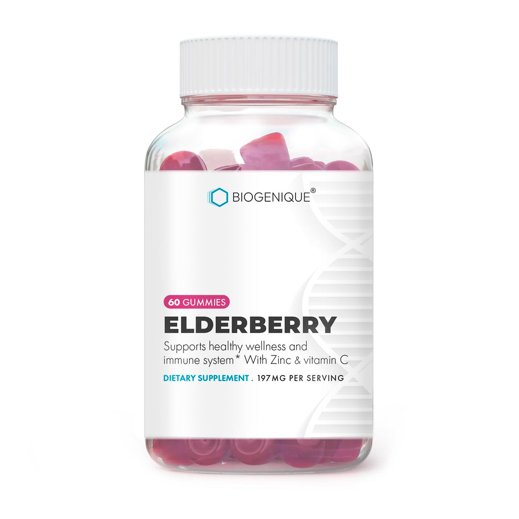 Biogenique elderberry gummies for immunity