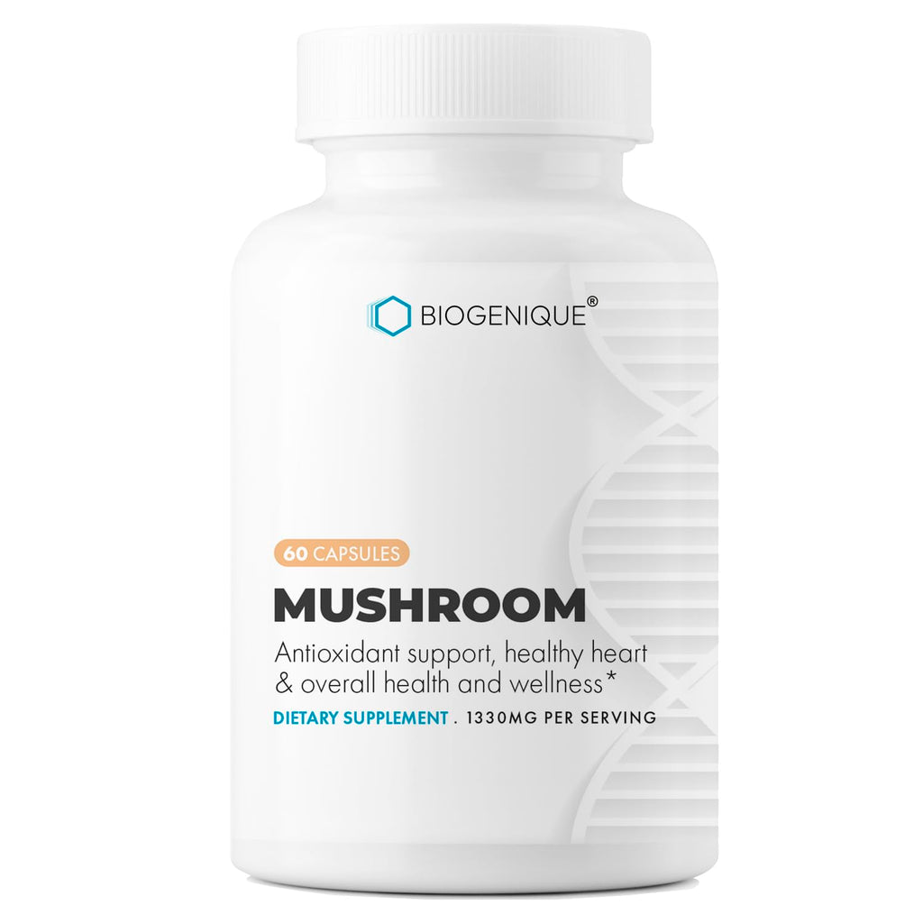Biogenique mushroom supplement for memory