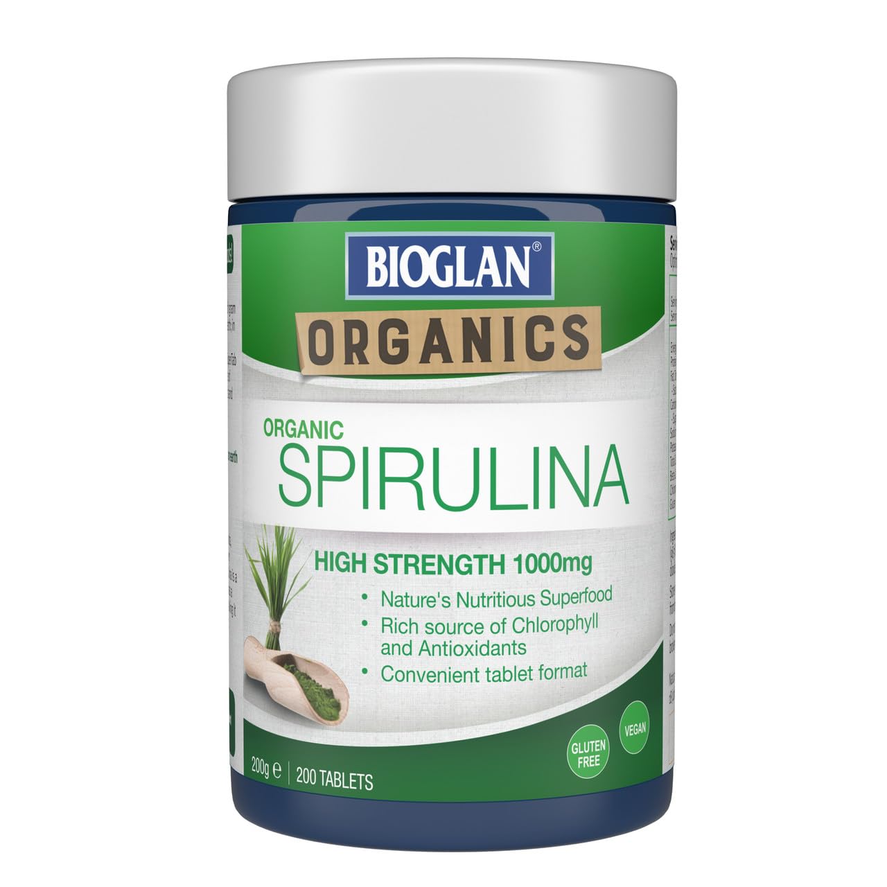 Bioglan Spirulina for enhanced nutrition