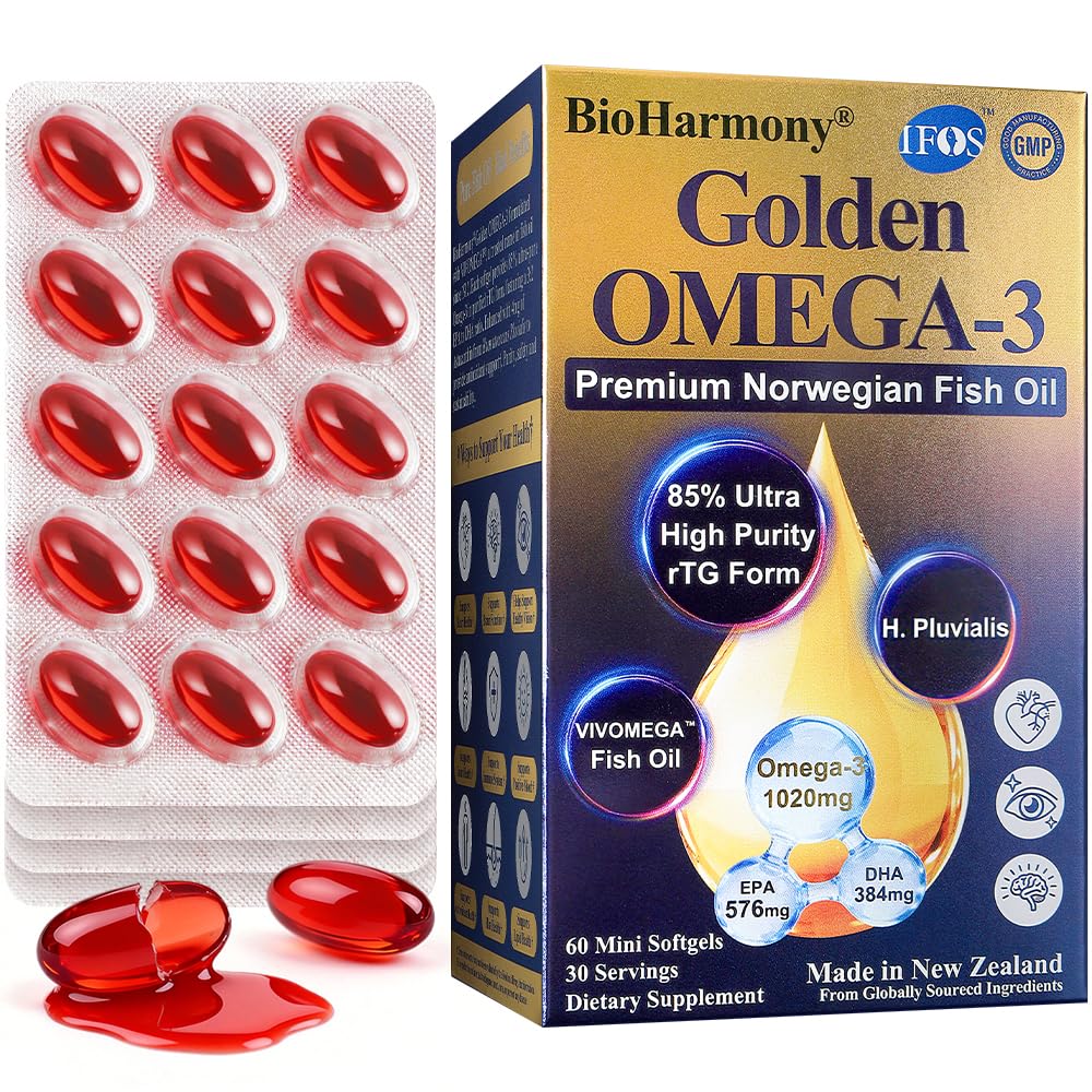 BioHarmony Omega 3 fish oil benefits