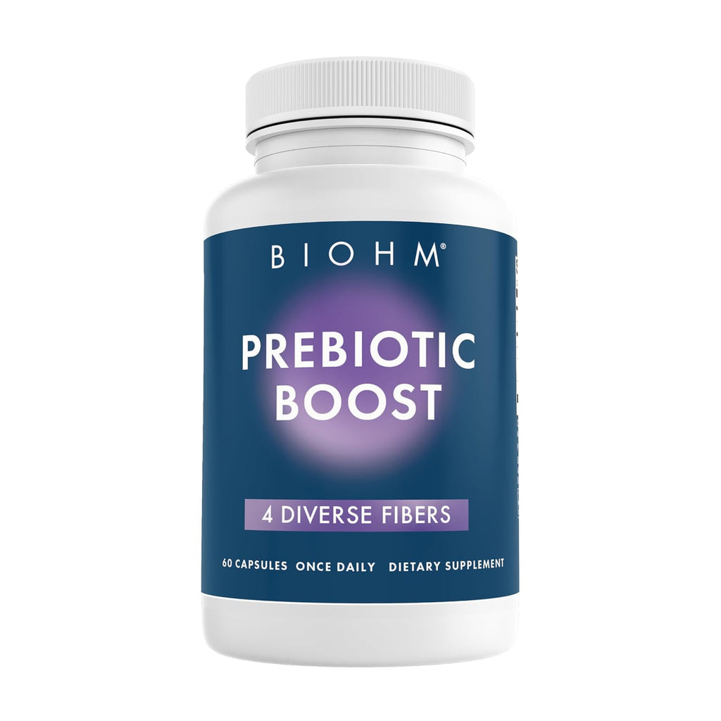 BIOHM prebiotic fiber capsules for digestion