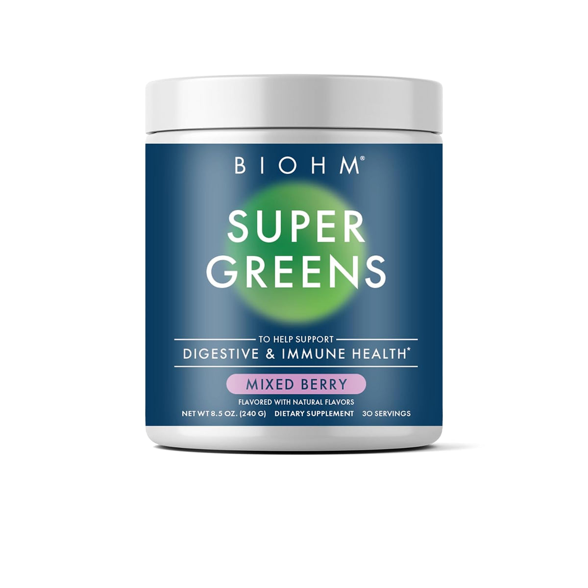 BIOHM Super Greens green superfood powder