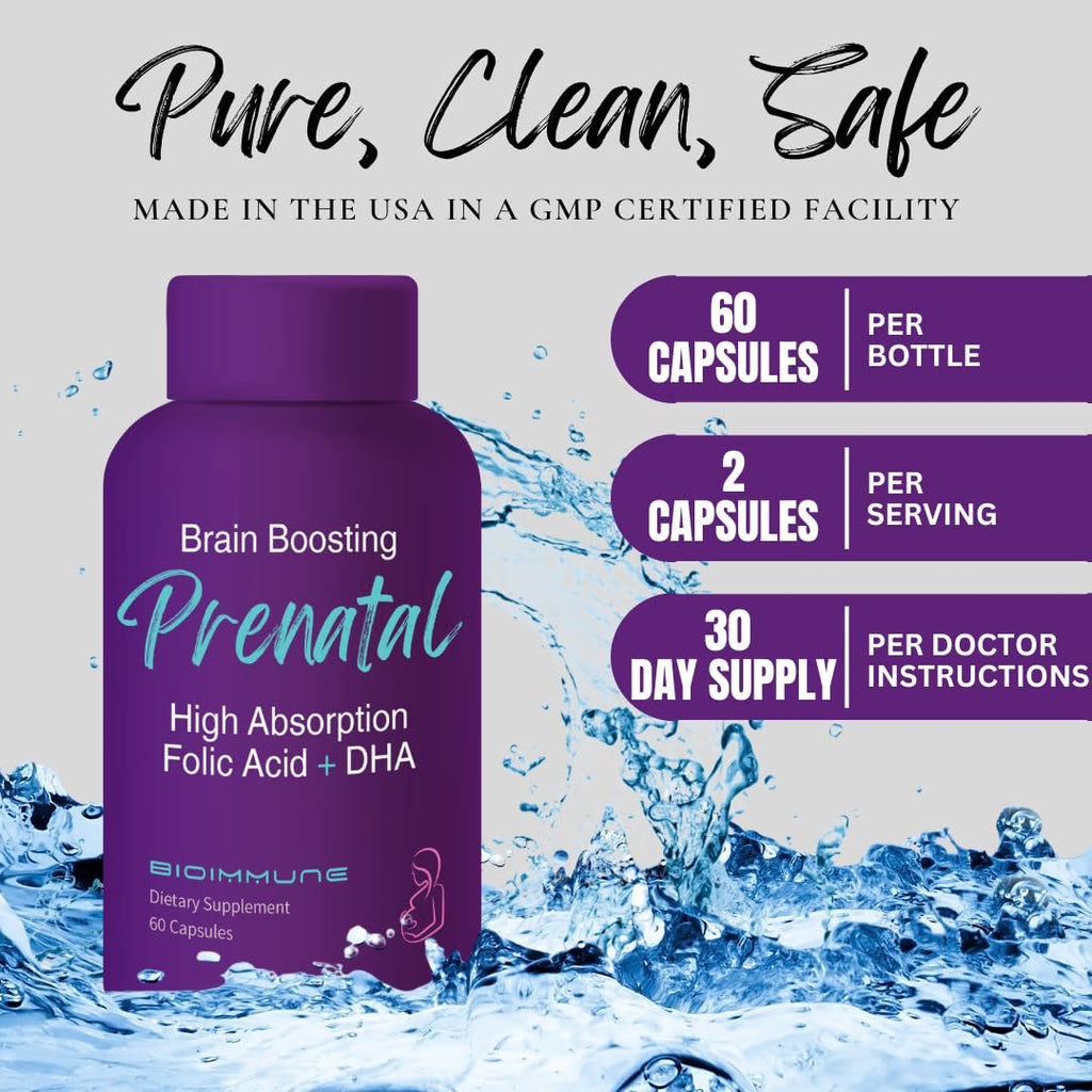 BioImmune prenatal vitamins for fetal health