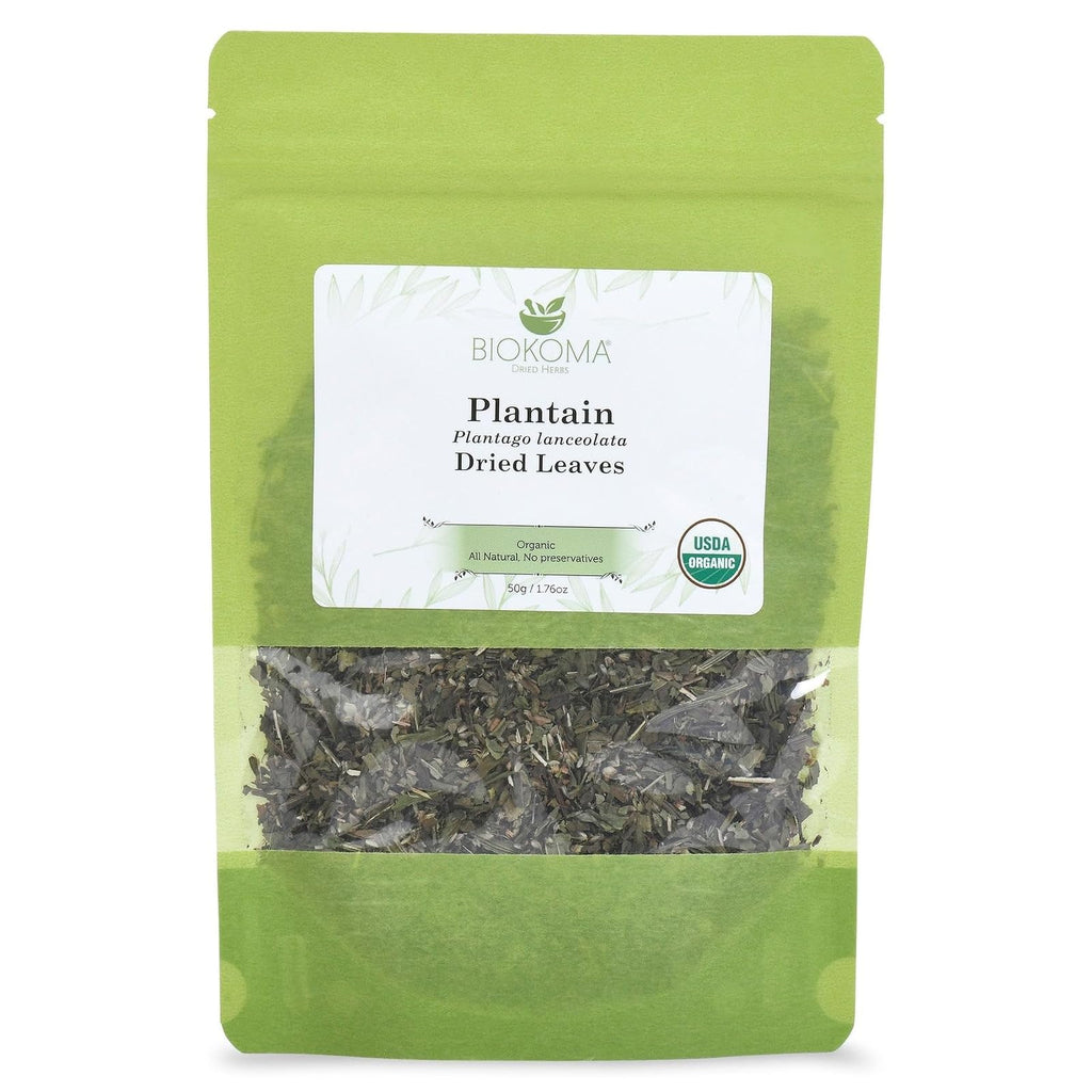 Biokoma herbal tea plantain leaves