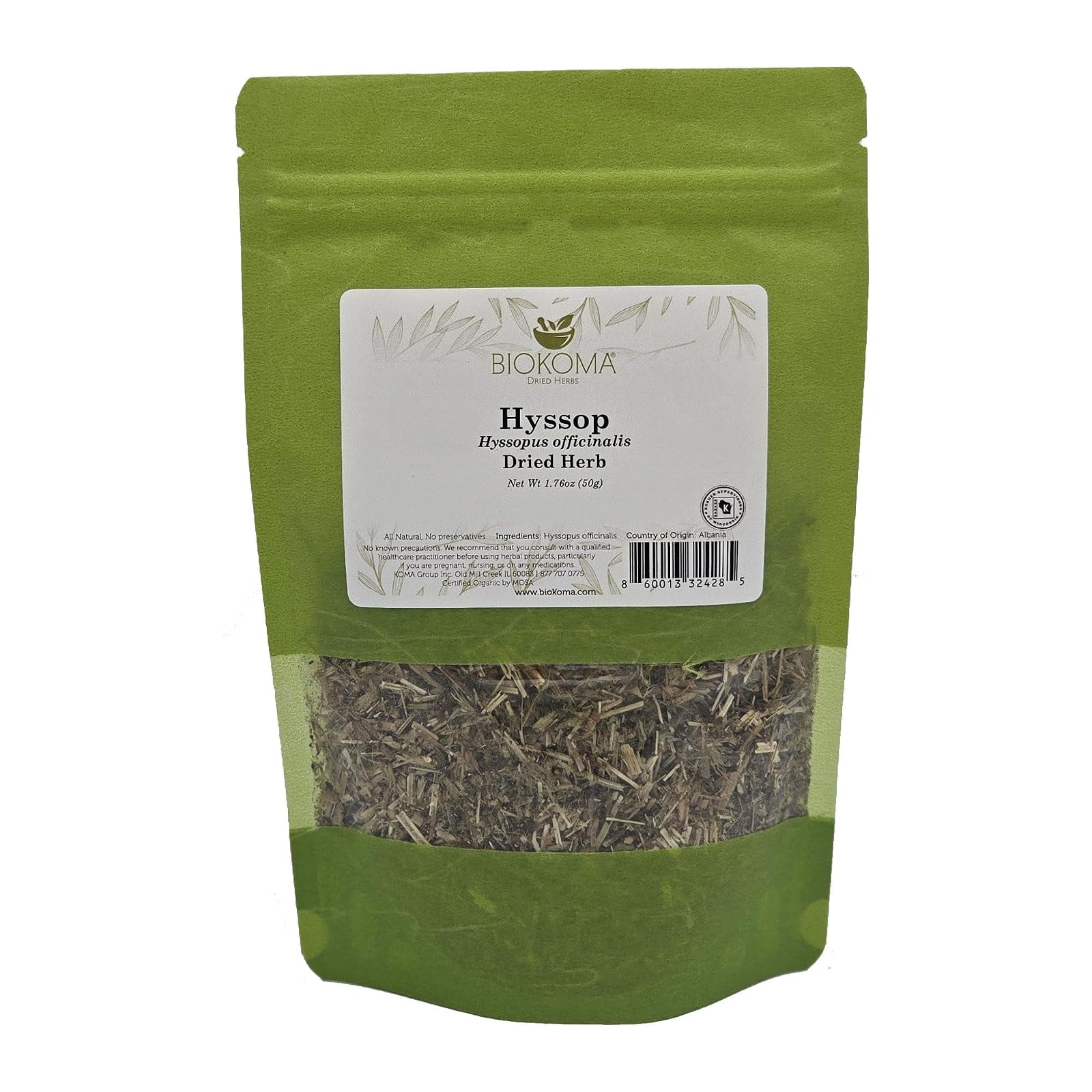 Biokoma hyssop dried herb tea