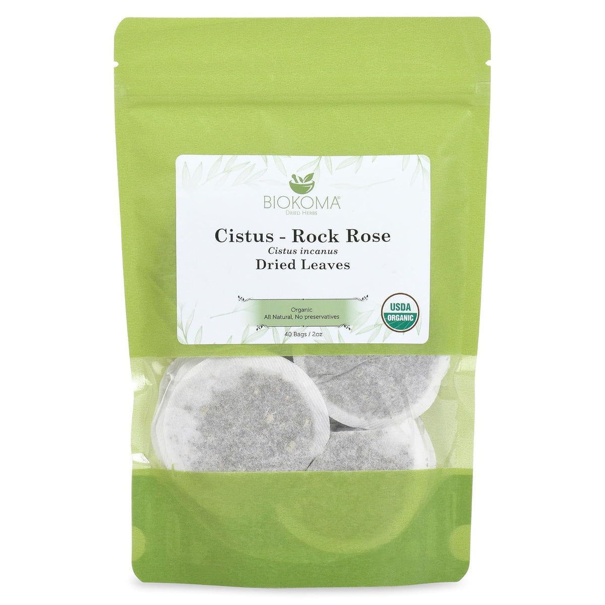 Biokoma organic herbal tea bags