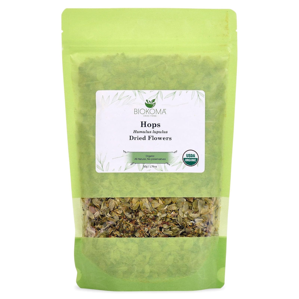 Biokoma organic hops herbal tea
