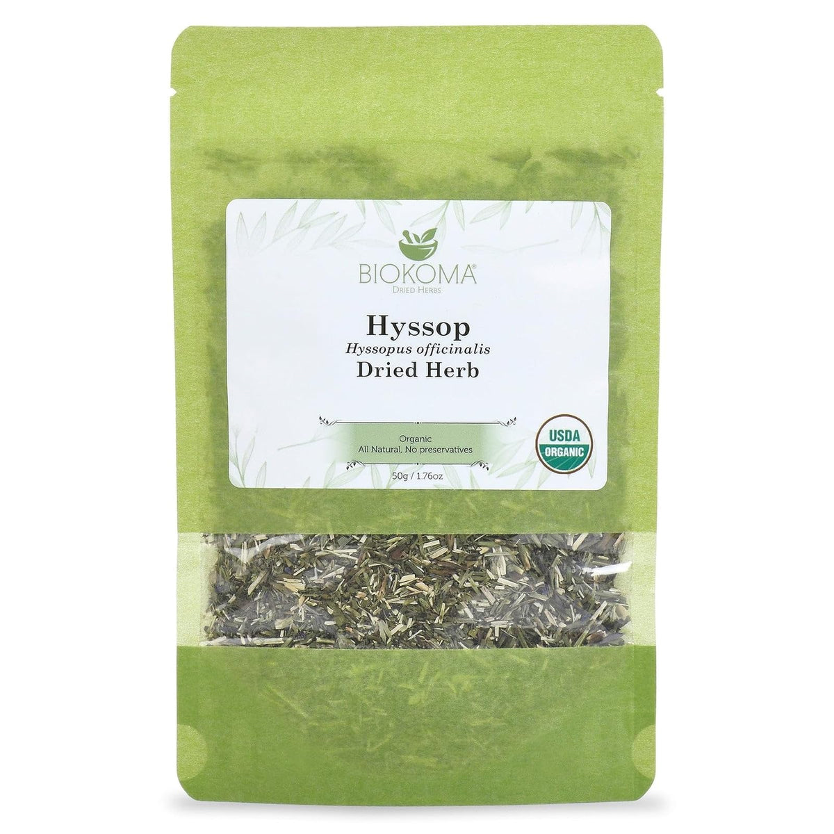 Biokoma organic hyssop dried herb