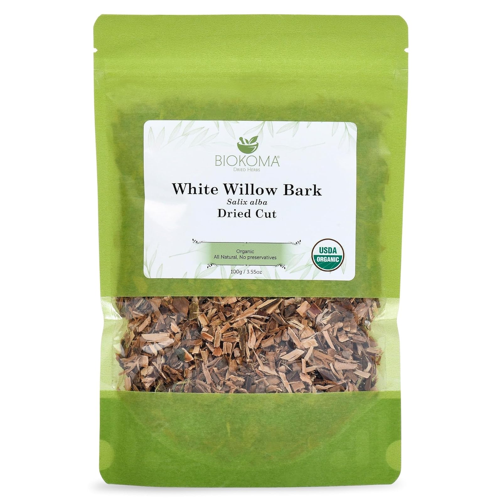 Biokoma organic white willow bark tea