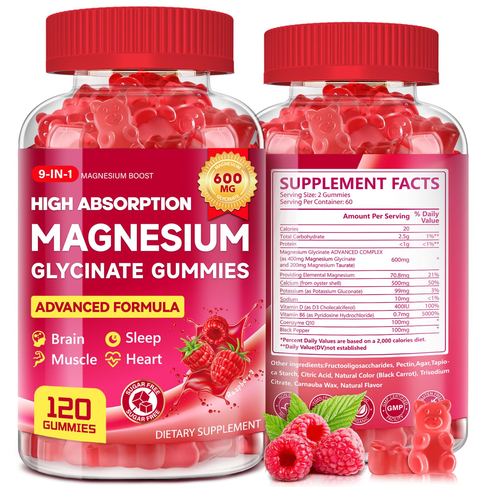 Biokynt magnesium glycinate gummies for relaxation