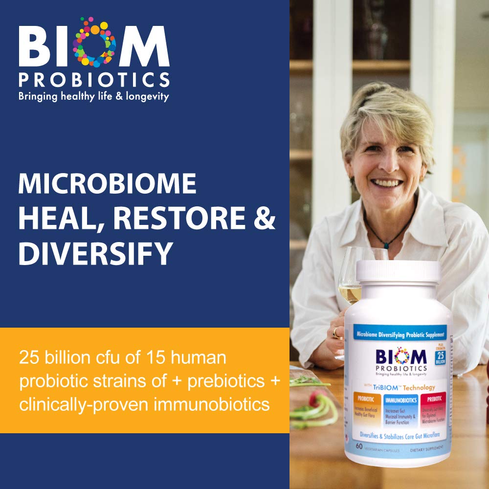 Biom probiotics for overall wellness