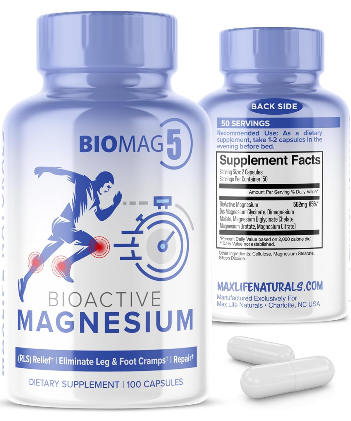 BioMag magnesium complex for relaxation