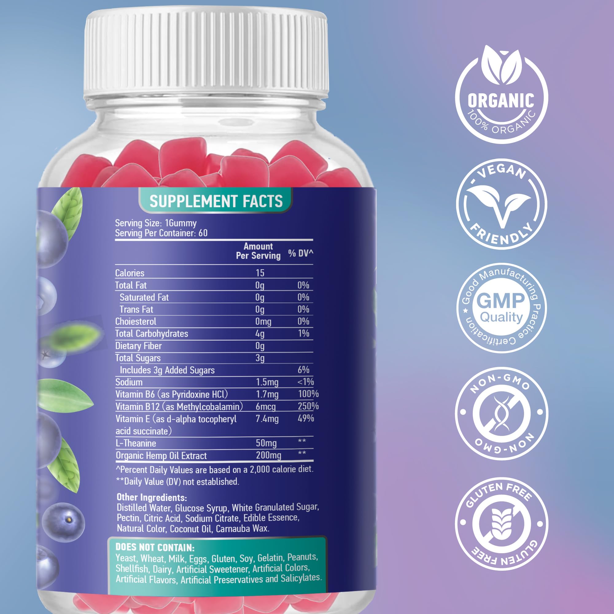 BionerLab organic gummies for vitality