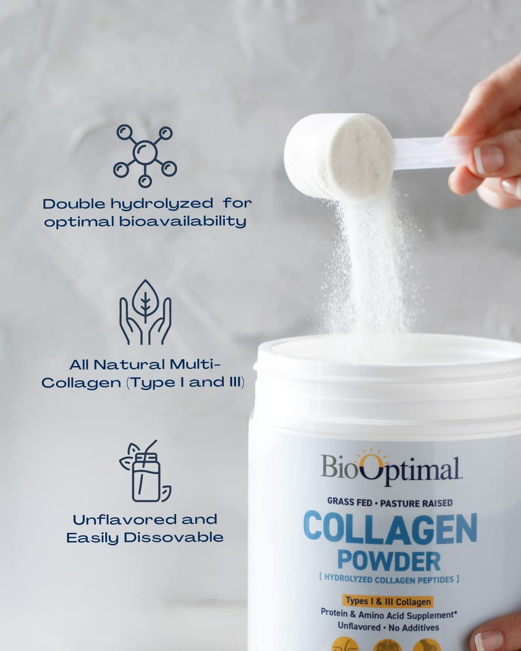 biooptimal collagen for hair growth