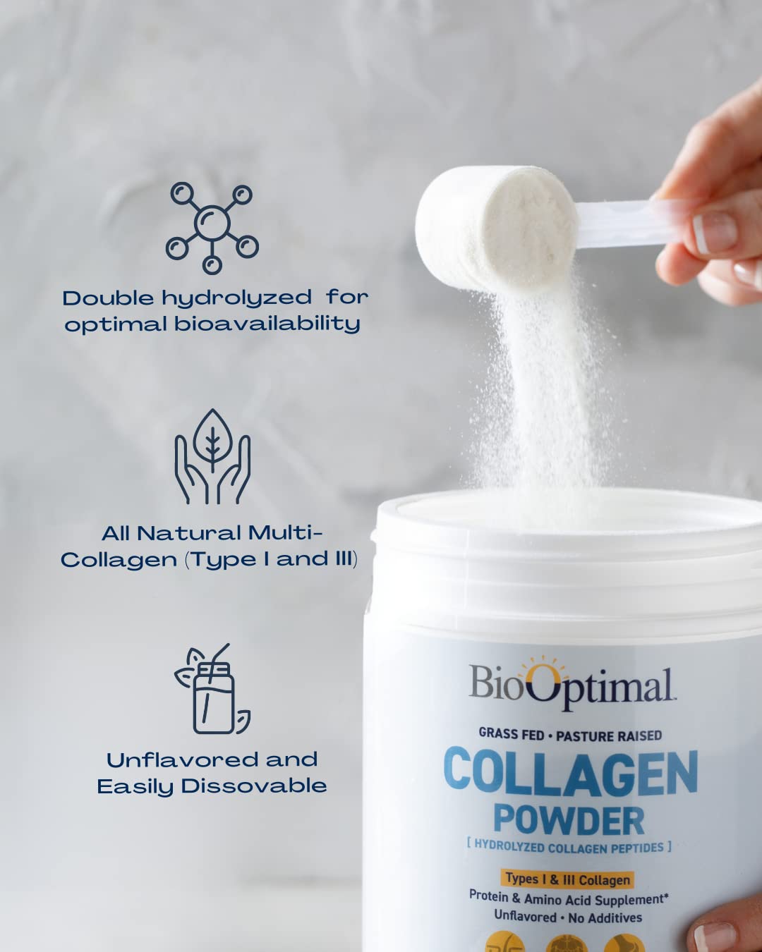 biooptimal collagen for hair growth